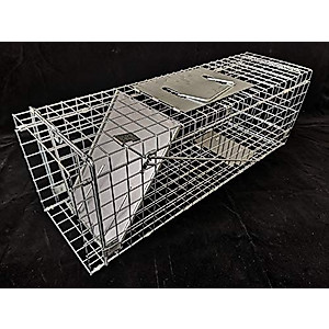 Humane Mouse Trap Rat Trap Rodent Trap Large Live Catch Cage, Easy to Set Up and Reuse, Suitable for Outdoor Indoor, Use in Home, Gardens, Garages - 24 in x 7.48 in x 8.26 in