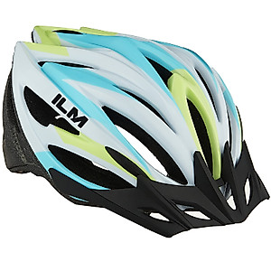 ILM Adult Men & Women Bike Bicycle Helmet, Lightweight Child Youth Mountain Road Cycling Helmets with Dial Fit Adjustment Model B2-21 (Ice Cream, XXL)