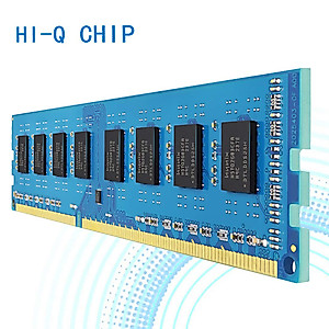 TECMIYO Ram 16GB Kit (4x4GB) DDR3 1333MHz 16GB PC3-10600/PC3 10600U Non ECC Unbuffered 1.5V CL9 2RX8 Dual Rank 240 Pin UDIMM Desktop Memory Ram Module (DDR3 4x4GB)