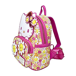 Loungefly Sanrio Hello Kitty Floral Cosplay Womens Double Strap Shoulder Bag Purse