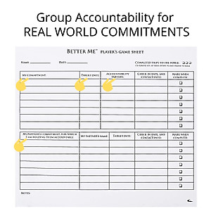 Better Me Self Improvement Game - Board Game for Couples, Friends or Family Games Night, Self Help Group Therapy Games, Counseling Games for Teens, Relationship Date Night Ideas