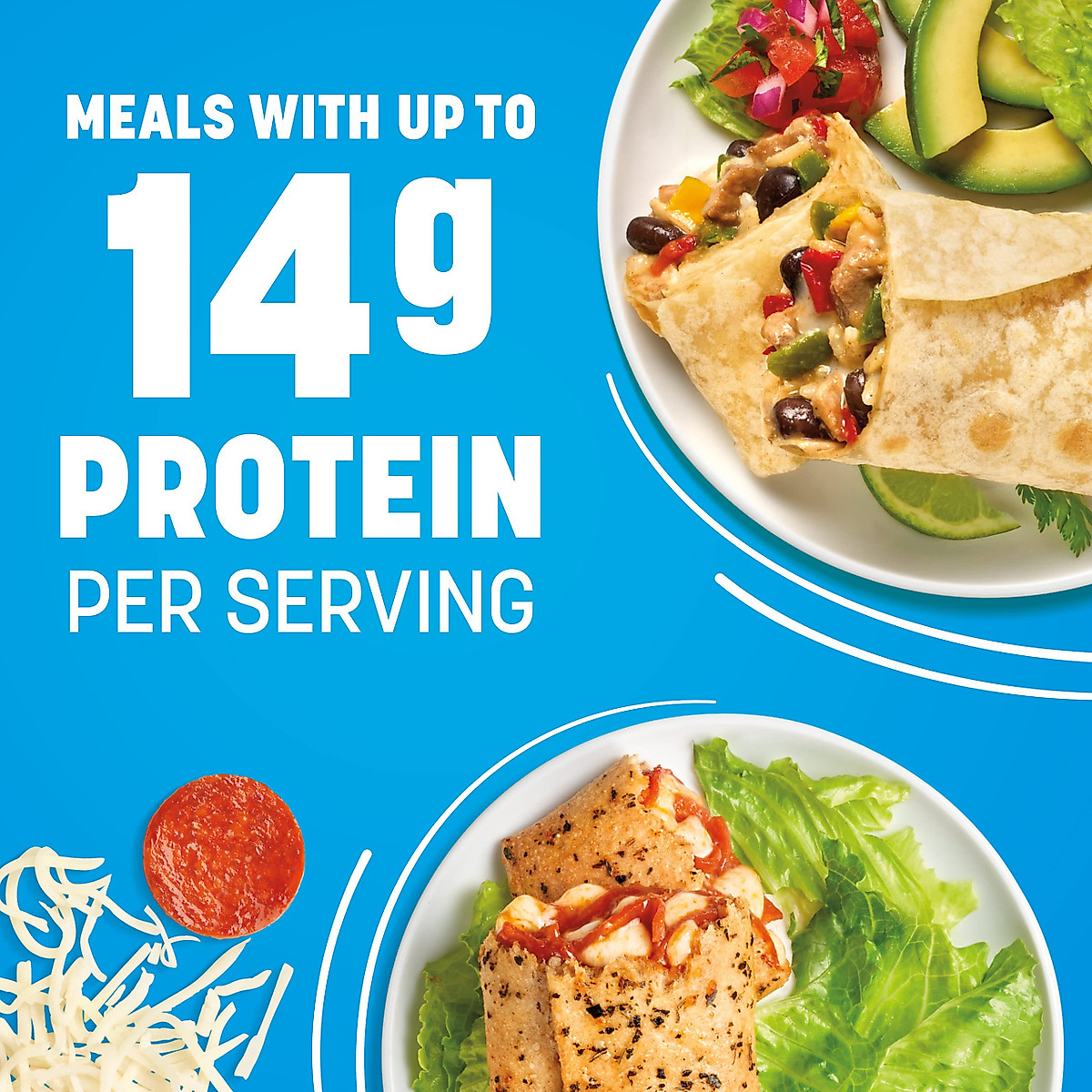 Nutrisystem Frozen Lunch Bundle - Lunch Entrees to Support Healthy Weight Loss - 28 Count