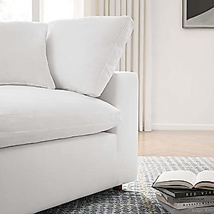 Modway Commix Down-Filled Overstuffed Upholstered 3-Seater Sofa