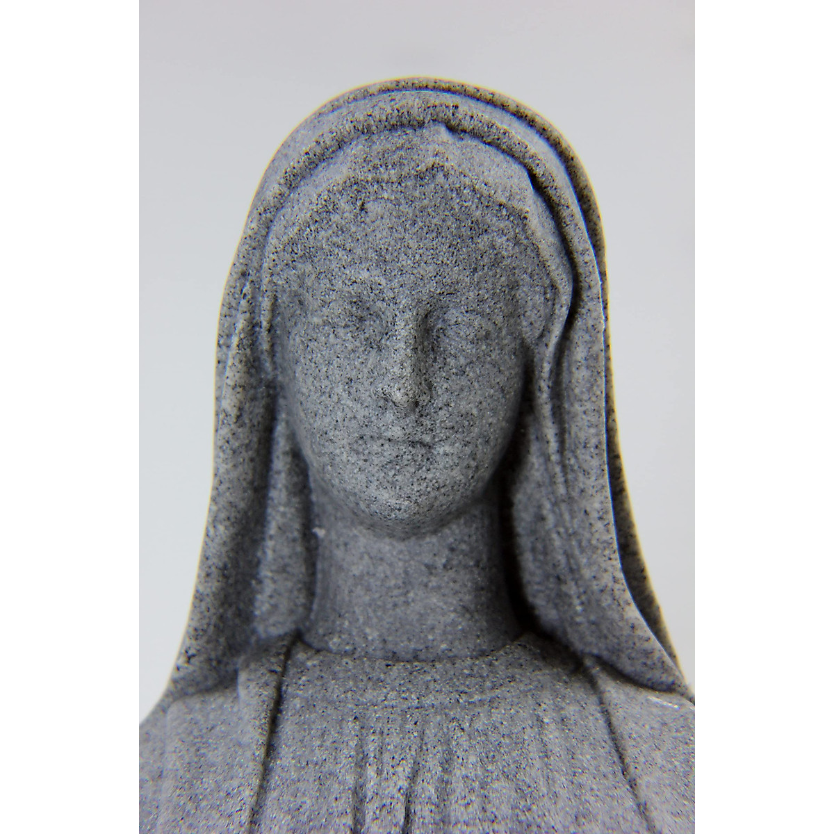 EMSCO Group Virgin Mary Statue – Natural Appearance – Made of Resin – Lightweight – 34” Height