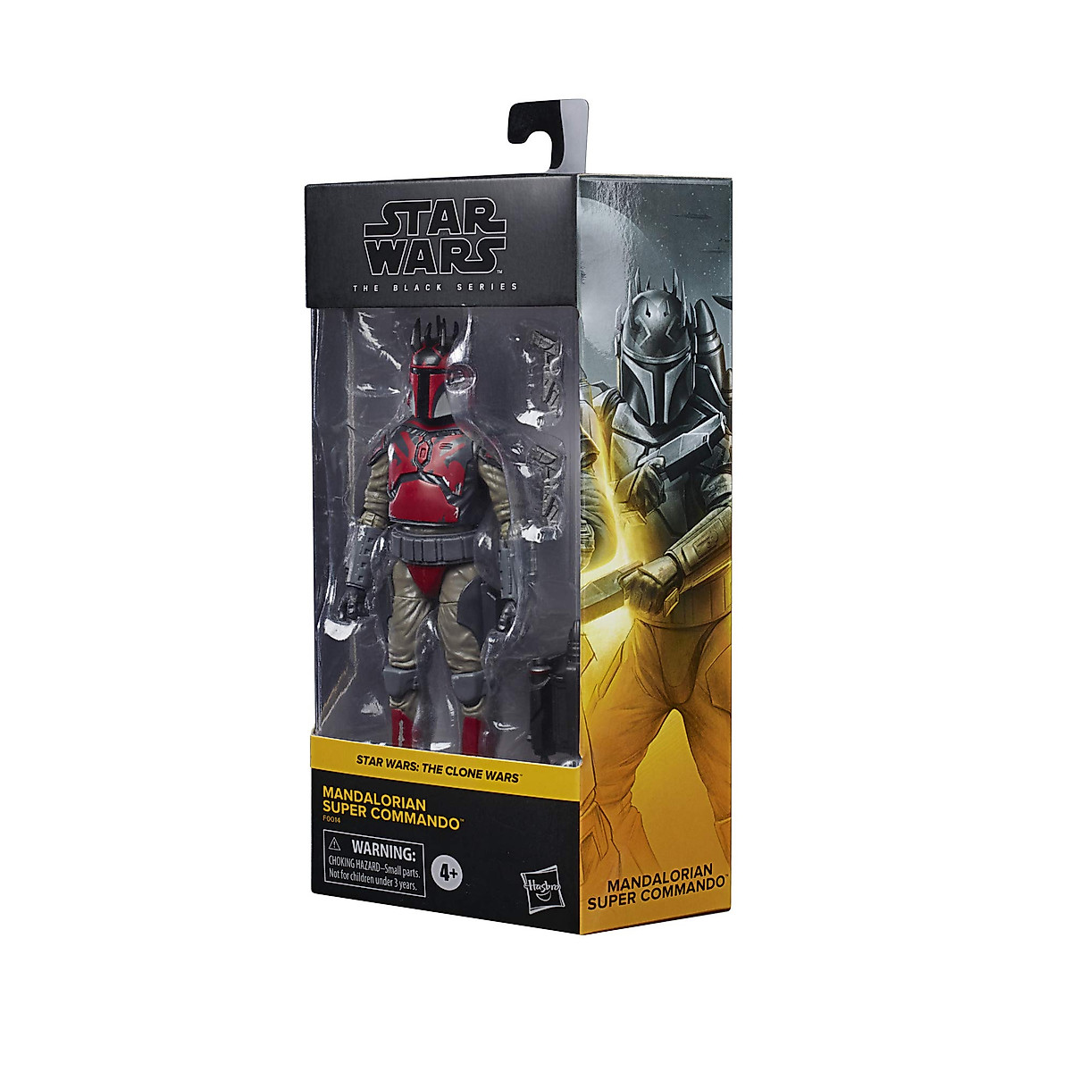 Star Wars The Black Series Mandalorian Super Commando Toy 15-cm-Scale The Clone Wars Collectible Action Figure, Ages 4 and Up