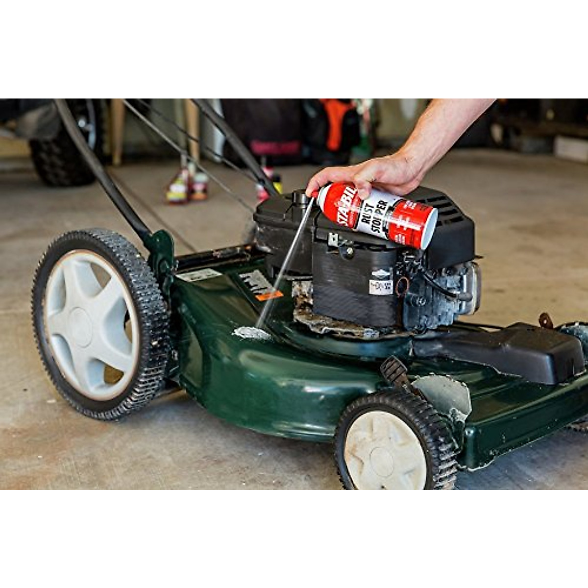 STA-BIL Rust Stopper - Protects All Common Metals, Lubricates And Penetrates, Long Lasting and Water Resistant, Stops Existing Rust and Corrosion From Spreading, 13oz (22003-6PK)