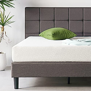 Zinus 8” Green Tea ActivFresh(R) Memory Foam Mattress, Bed-in-a-Box with Compact WONDERBOX Packaging, CertiPUR-US(R) Certified, Twin,White