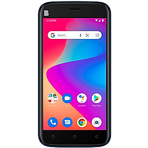 BLU C5L 2020 C0070WW 16GB GSM Unlocked Android Smart Phone - Blue