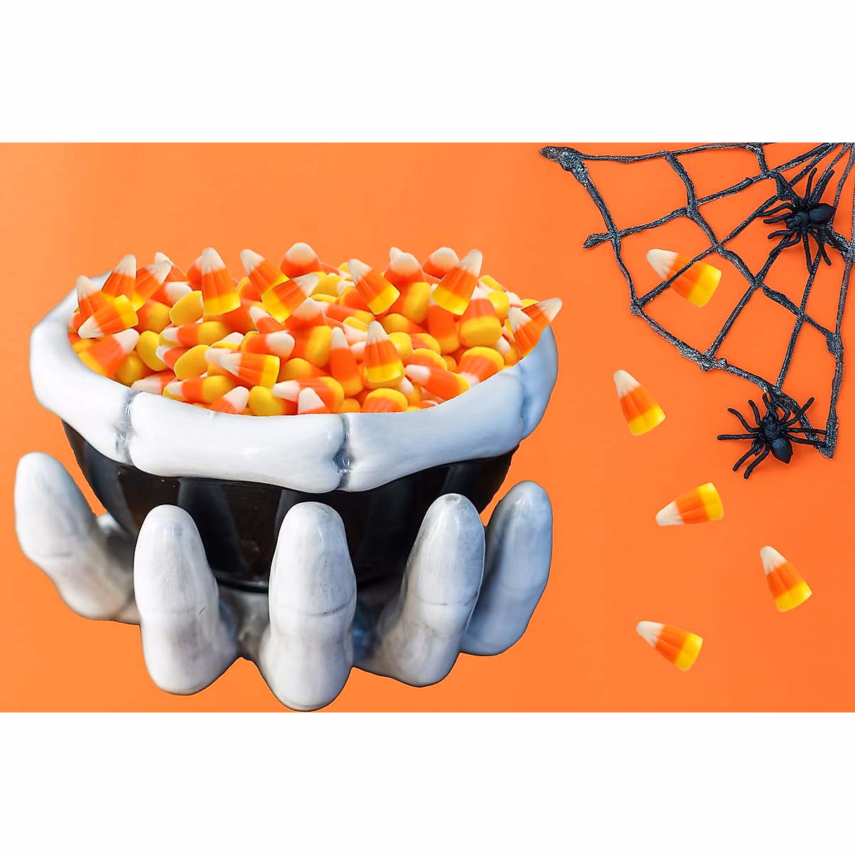 Fruidles Candy Corn, Classic Halloween Candy Treats- Dragon teeth Candy - Candy Bulk, Gluten Free - Fun & Festive Holiday Snacking Fun (Half-Pound)