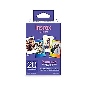 Fujifilm Instax Mini Variety Film Value Pack 20 Count
