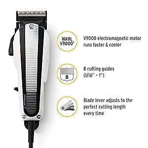 Wahl Professional Sterling 9 Clipper with Powerful and Efficient Electromagnetic Motor - for Professional Barbers and Stylists