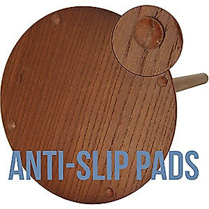 BarvA Yarn Holder Knitting Crochet Spindle with Advanced Metal Twirling Mechanism