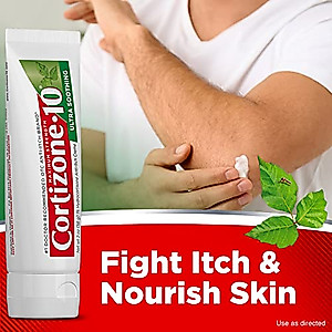 Cortizone 10 Maximum Strength Ultra Soothing Anti-Itch Cream, 1% Hydrocortisone Creme, 2 oz.