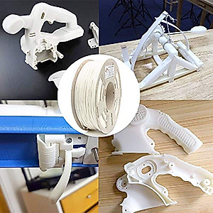 RepRapper White Extra Strong PLA PRO (PLA+) Filament for 3D Printer & 3D Pen 1.75mm (± 0.03mm) 2.2lbs (1kg)