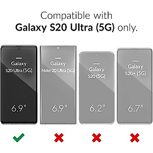 Oakxco for Samsung Galaxy S20 Ultra Phone Case Liquid Silicone Grip, Thin Slim Soft Rubber TPU Plain Smooth Gel Cover for Women Girl Aesthetic Design, Matte Solid Protective & Shockproof Bumper, Black