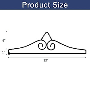 NQ Garden Flag Wall Hanger-Indoor Flag Holder for Flag/Banner for Christmas Decoration with Width Smaller Than 12.5" Easy Hanging 12.5 Inch Flags （Without Flag