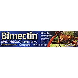 Horse Dewormer Paster, Apple Flavor, .21-oz.