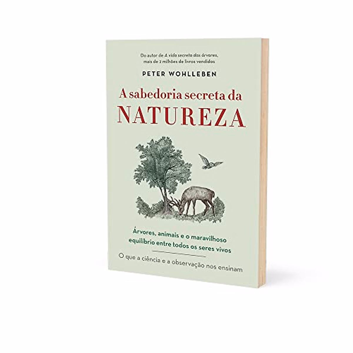 A sabedoria secreta da natureza - Arvores animais e o maravilhoso equilibrio entre todos os seres vivos (Em Portugues do Brasil)