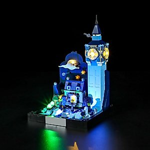 BRIKSMAX Led Lighting Kit for LEGO-43232 Peter Pan & Wendy's Flight Over London - Compatible with Lego Disney Building Set- Not Include Lego Set