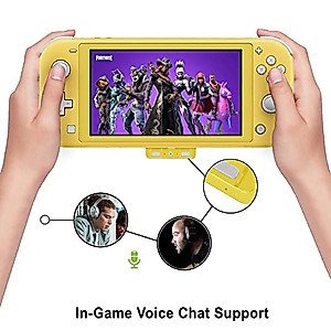 HomeSpot Bluetooth 5.0 Audio Transmitter Adapter with USB C Connector Built-in Digital Mic aptX Low Latency for Nintendo Switch Lite Yellow Accessories Compatible with AirPods PS5 Bose Sony