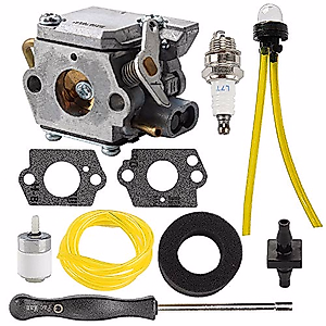 Powtol 753-04333 725r 410r Carburetor fits Ryobi 31cc 775r 410r 280r 790r 700r 767r 310bvr rgbv3100 Trimmer Blower 791-182875 4 Cycle Gas Blower