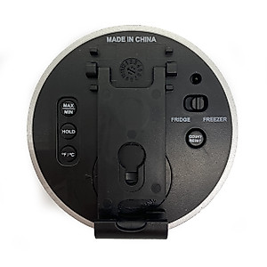 Taylor Digital Kitchen Refrigerator/Freezer Kitchen Thermometer with Time Monitor