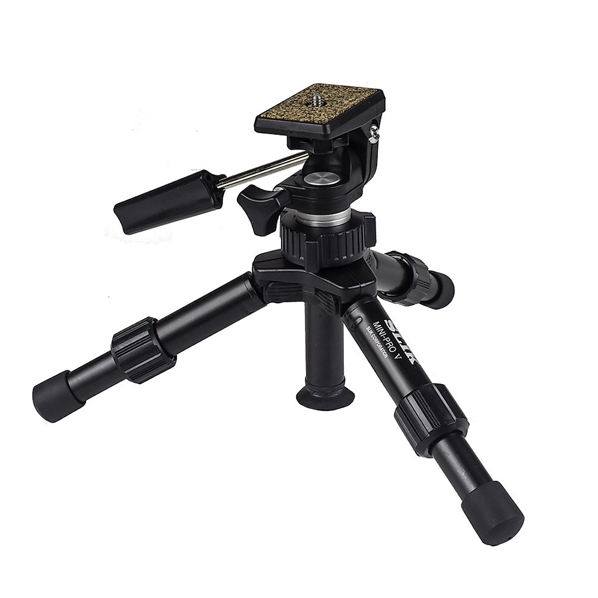 SLIK Mini-Pro V Tripod with 2-Way Pan/Tilt Head - Black