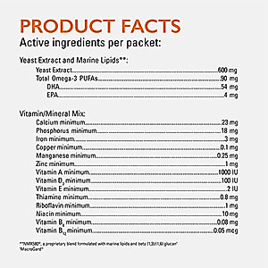Nutramax Imuquin Immune Health Supplement Powder for Dogs, with Beta Glucans, Marine Lipids, Vitamins and Minerals, 30 Packets