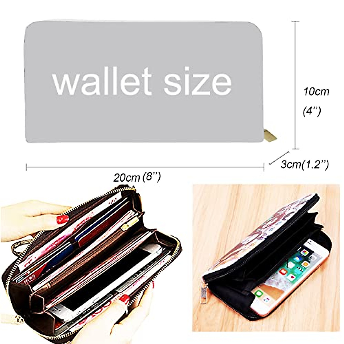 Anime Wallet Leather Cartoon Wallet Cute Purse Men Women Wallet Girls Wallet (Moon Wallet B)¡­