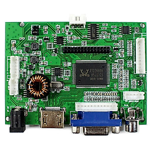 HDMI VGA 2AV LCD Controller Board for 15.6 inch LP156WH1 LTN156AT01 N156B3 B156XW01 1366x768 30Pins LCD Display