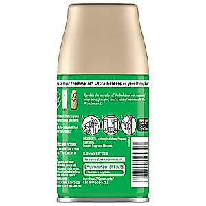 Glade Automatic Spray Refill, Air Freshener for Home and Bathroom, Pine Wonderland, 6.2 Oz, 3 Count