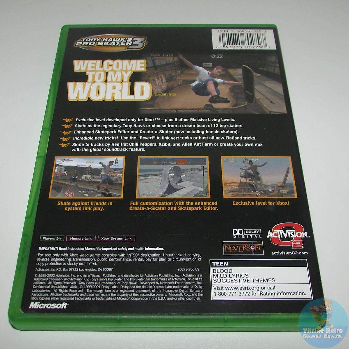 Tony Hawk's Pro Skater 3 (Renewed)