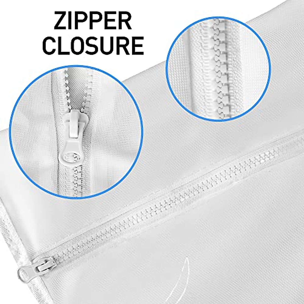 JamBer Nylon Mesh K13 Pool Cleaner Bags,Bag Zipper Replacement for Polaris 280 & 480 Pool Cleaner All Purpose Filter Bag for 280 Polaris Replacement Bags,Pool Cleaner Replacement Part K16, 2 Pack