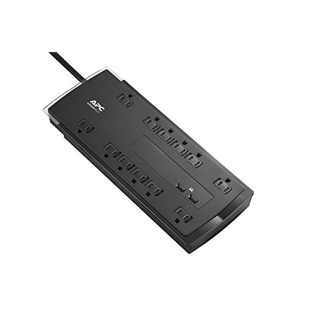 APC Surge Protector Power Strip with USB Ports, P12U2, 4320 Joule, 12 Outlet Surge Protector