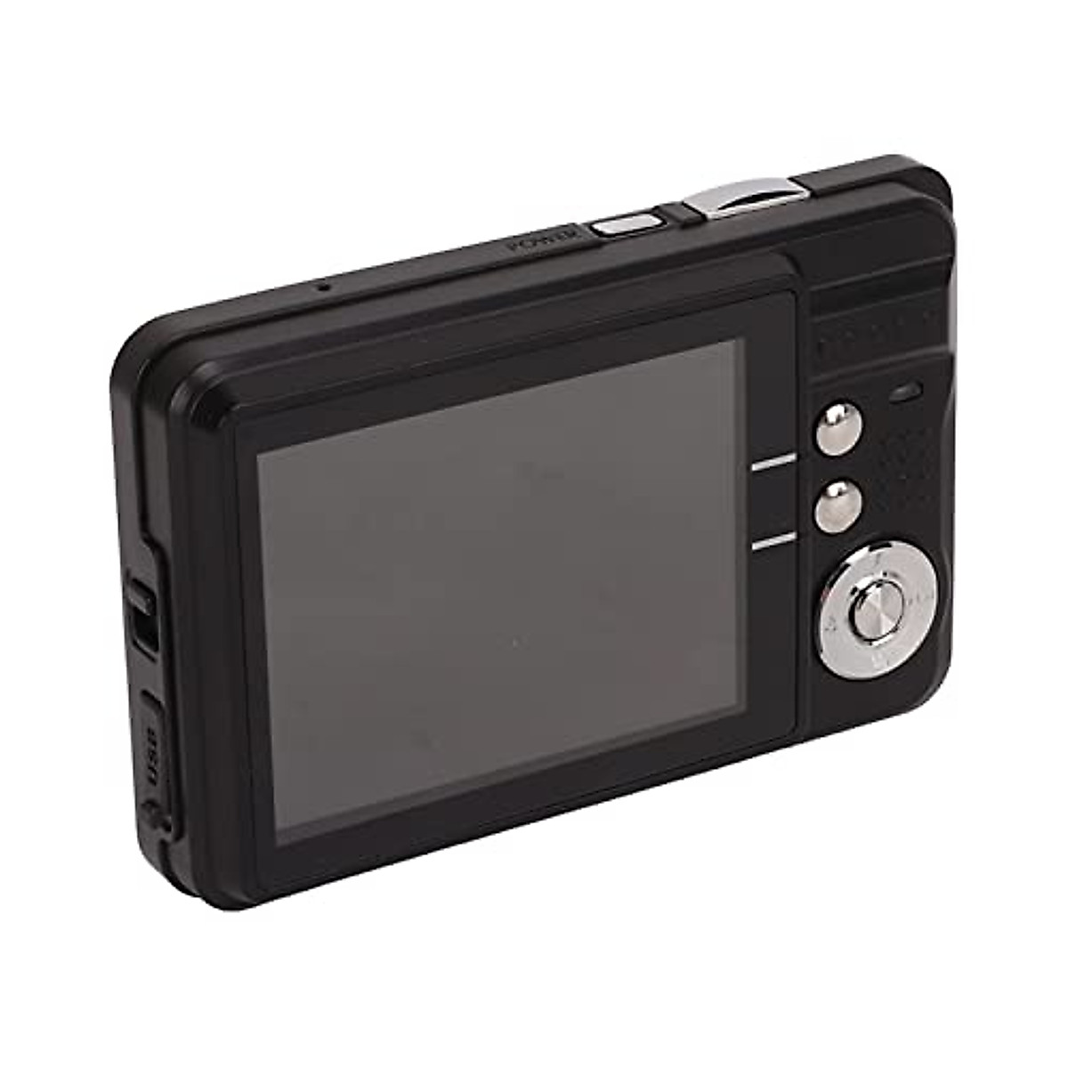 Compact Camera, 2.7 Inch 4K LCD 550mAh Antishake Vlogging Camera for Selfie