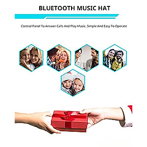 EDYELL Hat with Bluetooth Speaker Adjustable Bluetooth Hat Wireless Smart Speakerphone Cap for Outdoor Sport Baseball Cap is The Birthday Gifts for Men/Women/Boys/Girls