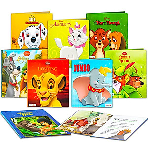 Disney Books for Kids 18 Book Set Disney Bedtime Stories for Toddlers Kids -- Disney Bedtime Favorites Bulk Bundle (Hardcover, Illustrated)