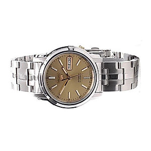 SEIKO Automatic Champagne Dial Stainless Steel Men's Watch SNKL81