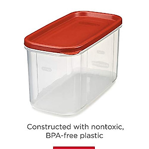 Rubbermaid Modular Premium Food Storage Containers with Lids, 10-Piece, Clear