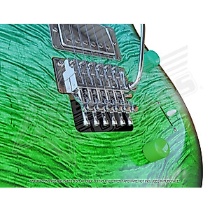 Xentric Guitars - Super Solid Series Resin Guitar Knobs (AllParts Concentric Knob, Yellow)