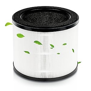 BBT BAMBOOST HAPF360 Type J Filter Replacement Compatible with Holmes True HEPA 360 Air Purifier HAP360W and Bionaire True HEPA 360° Air Purifier BAP0041UVWH, H13 3-Stage HEPA Filter, 1 Pack