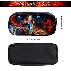 DLANDZ Pencil Case,Pencil Pouch,Small Pencil Case,Black Pencil Case,Pen Cases for Adults,Big Capacity Pencil Case,Pencil case boys middle school,Big Pencil Pouch for School Office Storage Bag (Black)