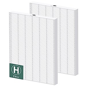 116130 True HEPA Replacement Filter H for Winix 5500-2 AM80 Air Purifier, 4 Pack H13 Grade True HEPA Filter