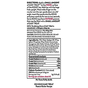 KONG Easy Treat Liver - Spreadable Dog Treat Paste for Lick Mats - Pet Treat Spray for Dog Enrichment - Dog Treat Paste for Slow Feeder - Liquid Treat for Dogs - 8 oz, Liver (2 Pack)