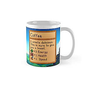 Stardew valley Standard Coffee/ Tea Mug - 11 oz Premium Quality printed coffee mug - Unique Gifting ideas for Friend/coworker/loved ones(One Size)