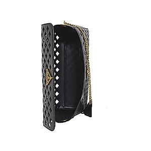 Guess AQUA CROSSBODY FLAP Women's Bag, Black