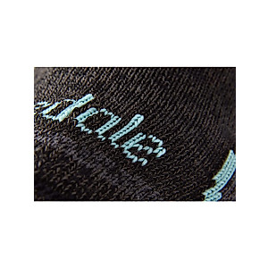 Bridgedale Lightweight Coolmax Performance Boot Socks, Womens, Graphite/Mint, Medium