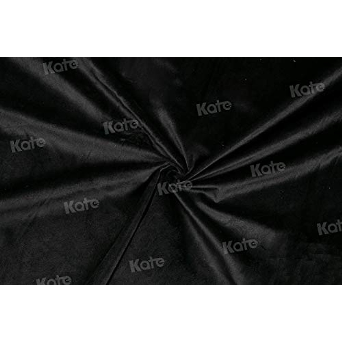 Kate 6ft×9ft Solid Black Backdrop Portrait Background for Photography Studio