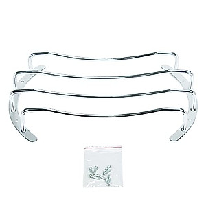 Bbox S-10G 10" Universal Chrome Subwoofer Grill, 1 Piece