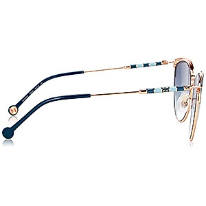 Carolina Herrera Gradient Dark Green Square Ladies Sunglasses CH 0037/S 0PEF 08 58